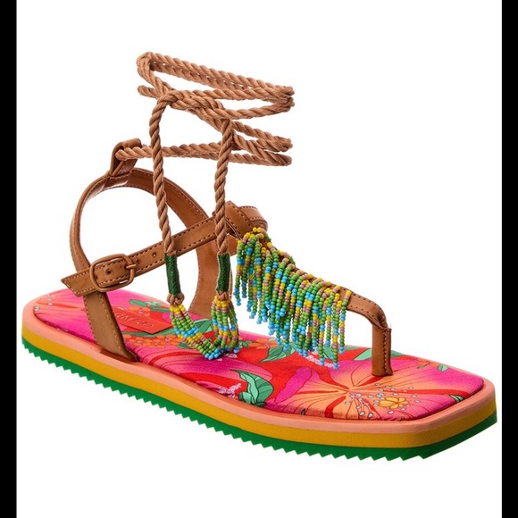 FARM Rio | Shoes | Farm Rio Floral Pietra Sandals Brand New Nwob Womens ...